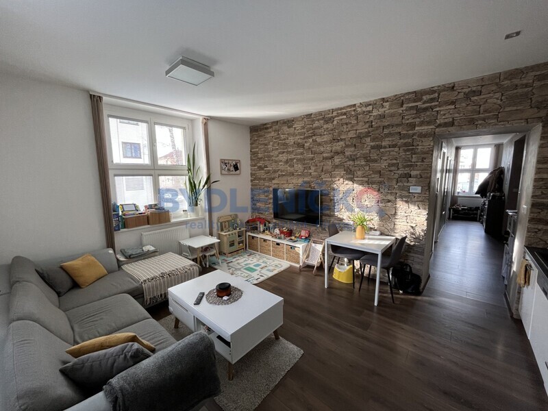 Prodej zděného bytu 2+kk v os. vlastnictví, ulice Nerudova, České Budějovice